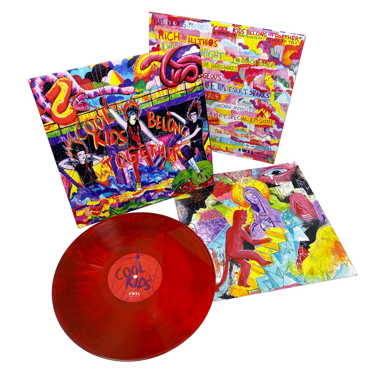 Various "Cool Kids Belong Together: A Tribute to YYYs..." Red LP (2023 ...