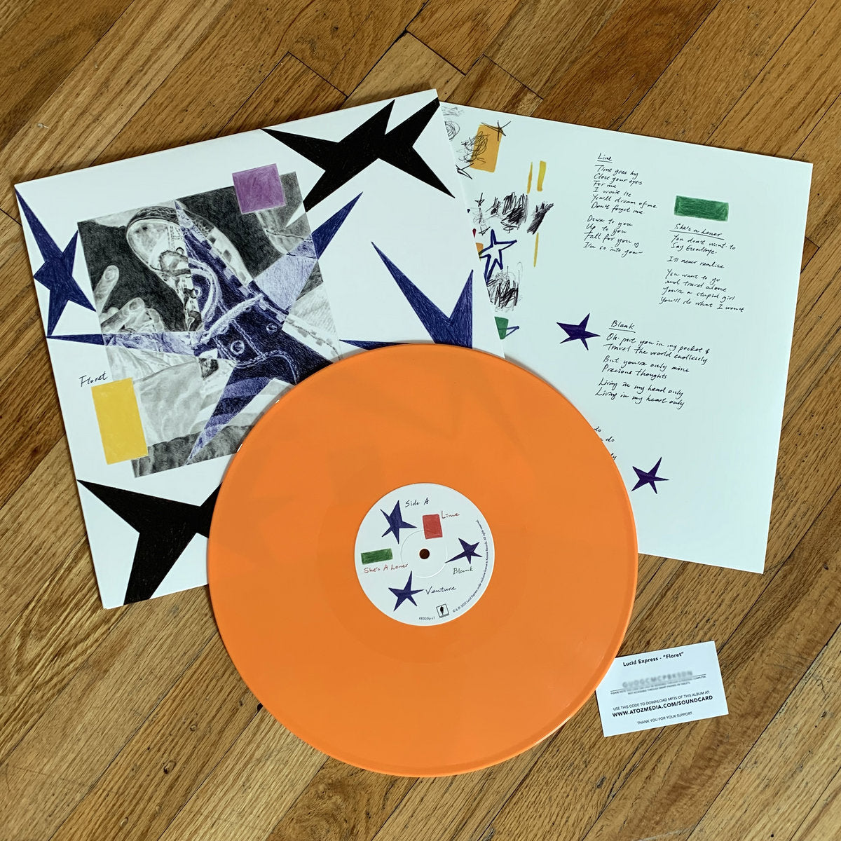Lucid Express "Floret" Orange RE LP (2023) – Modern Soul Records