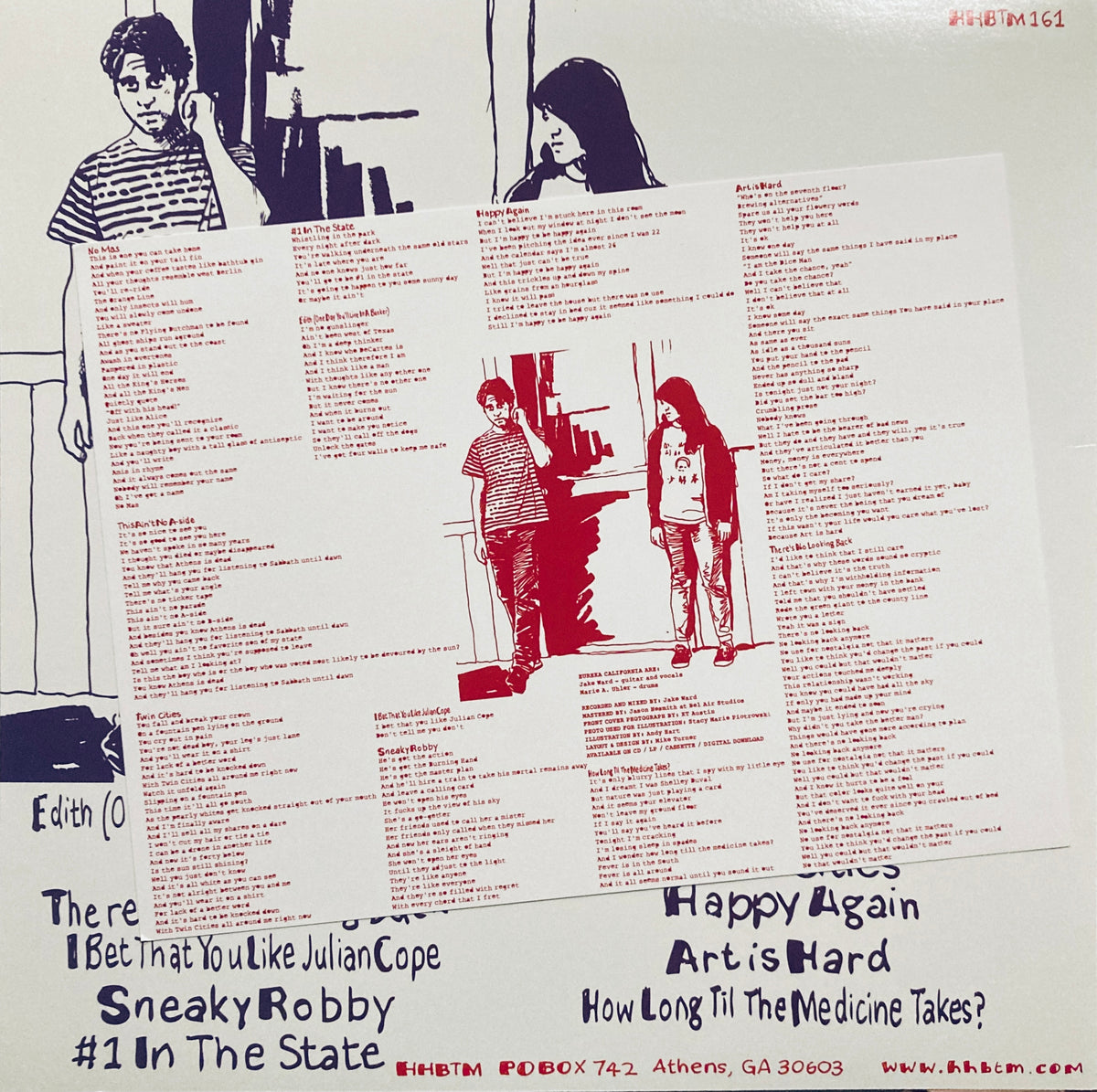 Eureka California "Crunch" Red LP (2014) – Modern Soul Records